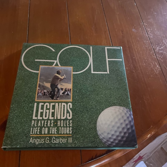 Other | Golf Legends Book By Angus G Garber Iii | Poshmark